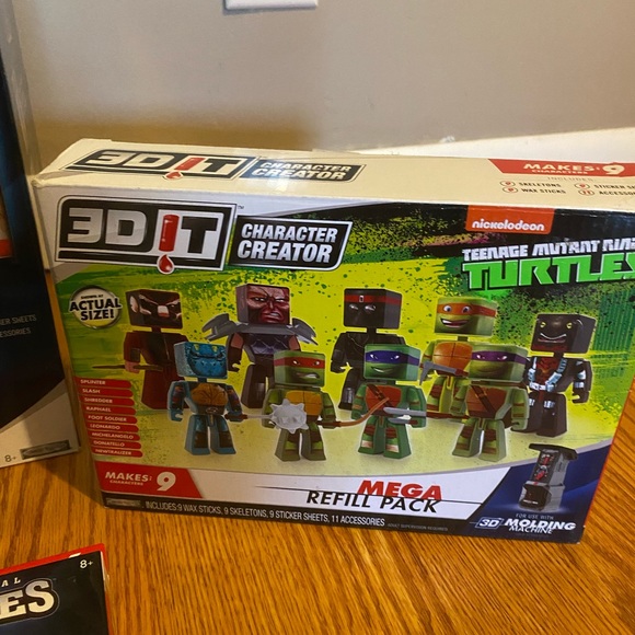 Toys | 3d It Character Creator With Three Refill Kits New | Poshmark